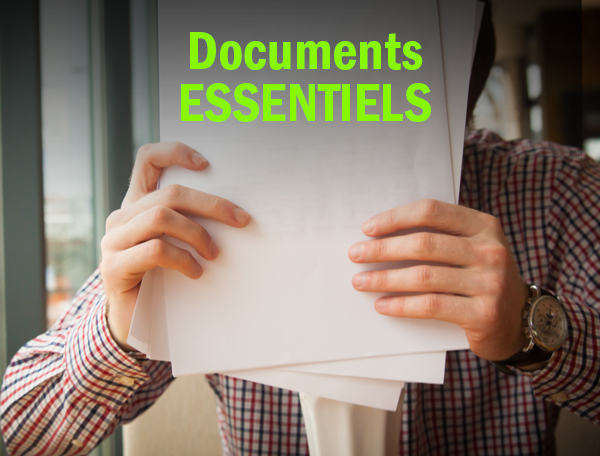 Documents-essentiels - Gaston Quirion Comptable Repentigny